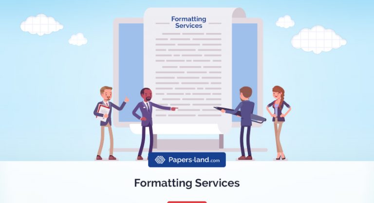 Online Formatting Services from Experts | Papers-Land.com