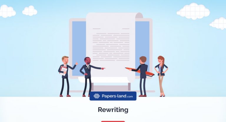 Rewrite My Essay Paper for College | Papers-Land.com